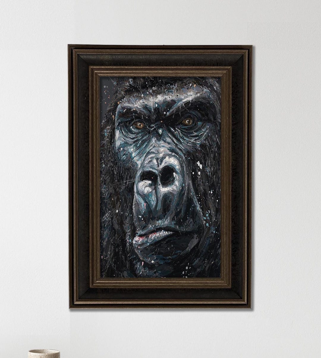 Gorilla - Harambe Vintage Framed Wall Art – Iconic Harambe Tribute ...