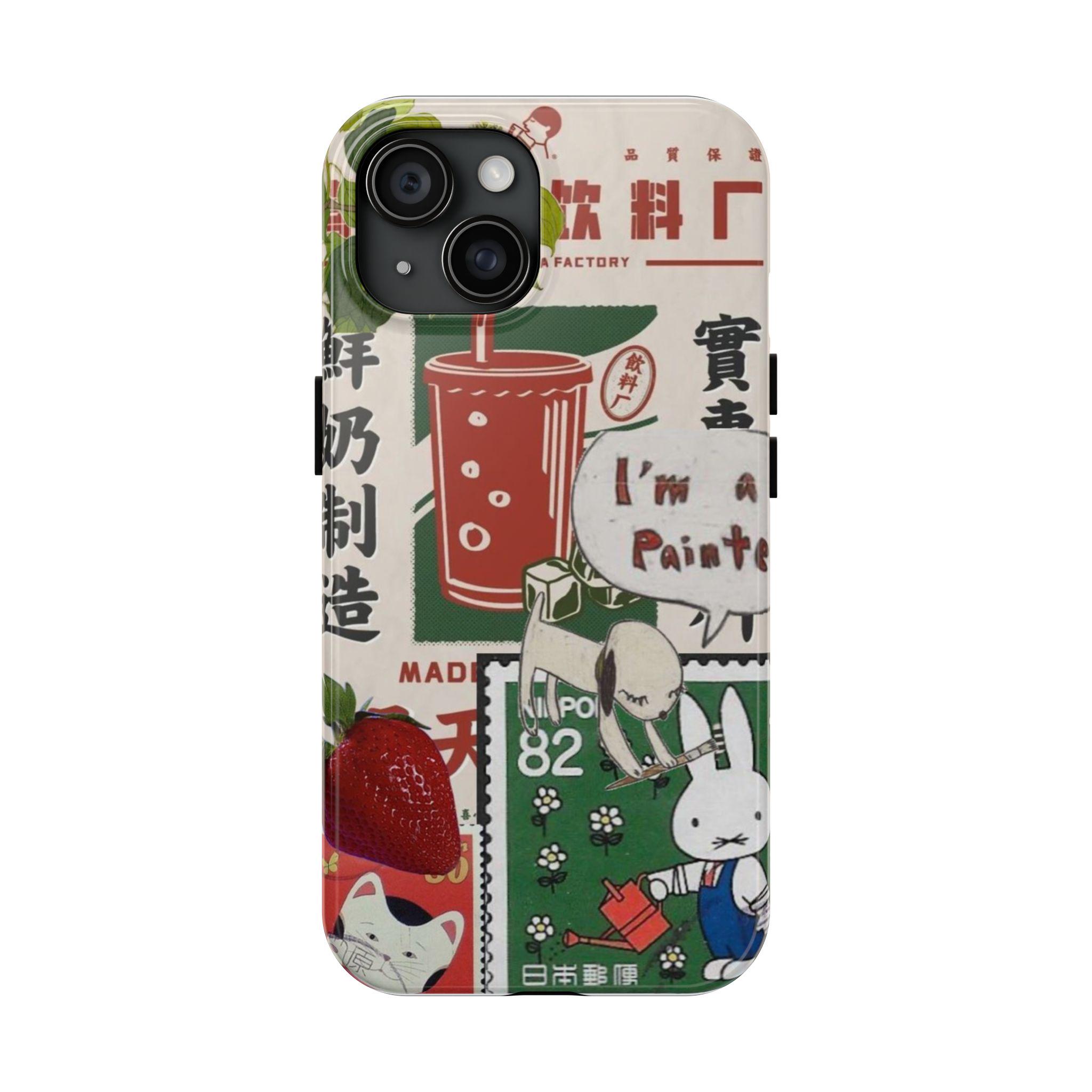 Miffy Nara Yoshitomo Juminocore Phone Case Kawaii Japanese Aesthetic ...