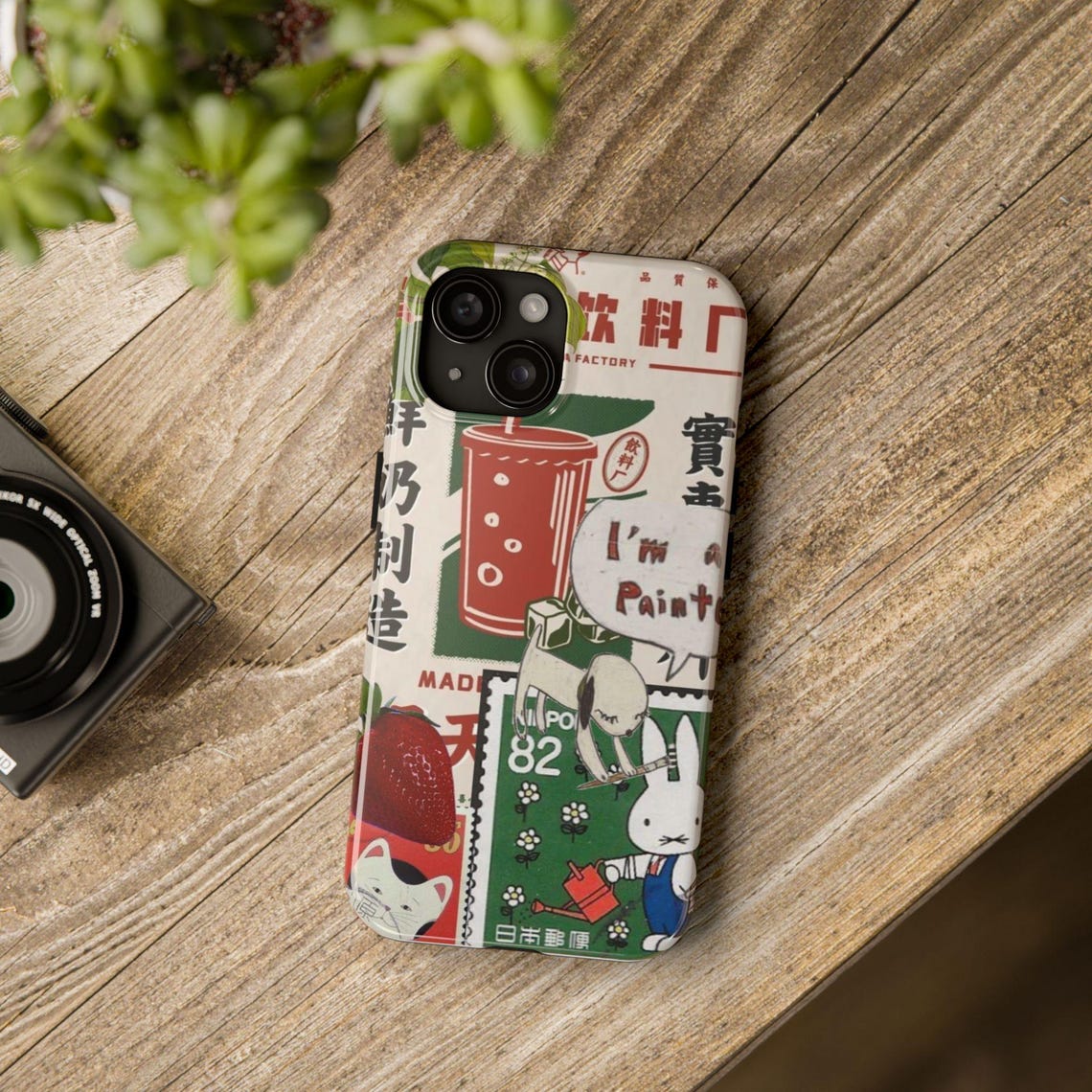 Miffy Nara Yoshitomo Juminocore Phone Case Kawaii Japanese Aesthetic ...