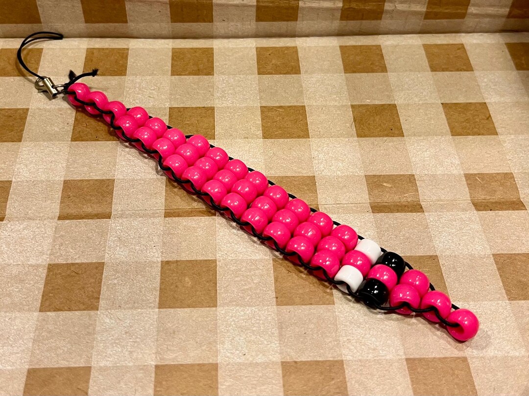 Kandi Worm on a String Keychain-custom - Etsy