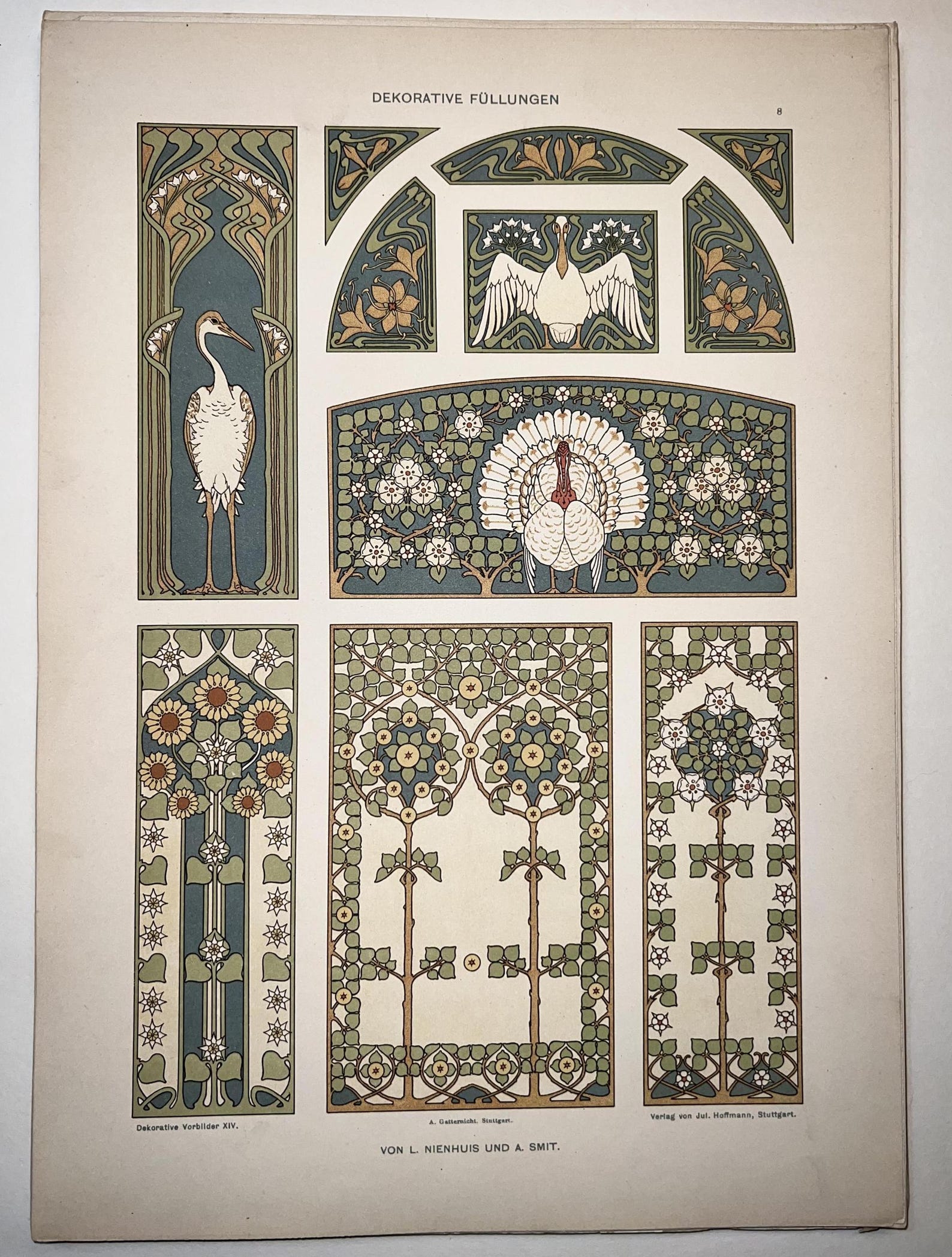 Rare Antique Art Print Plates From 1900 Illustrating Art, Architecture ...