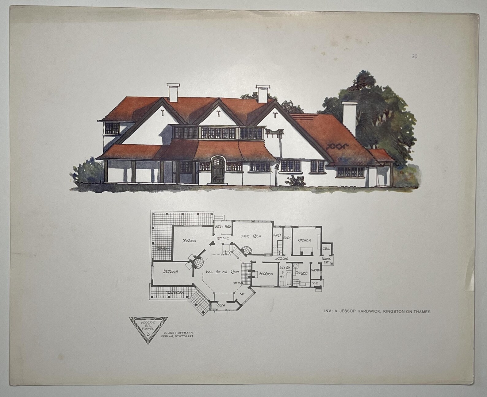 Rare Antique Chromolithograph Art Print Plates From the Jugendstil-era ...