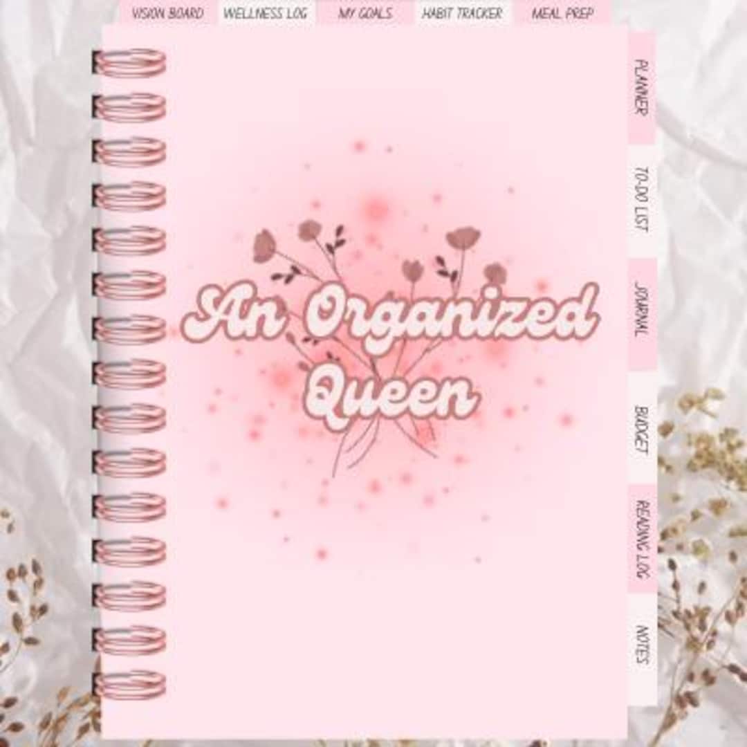 An Organized Queen | Digital Planner | Goodnotes Planner | Notability ...
