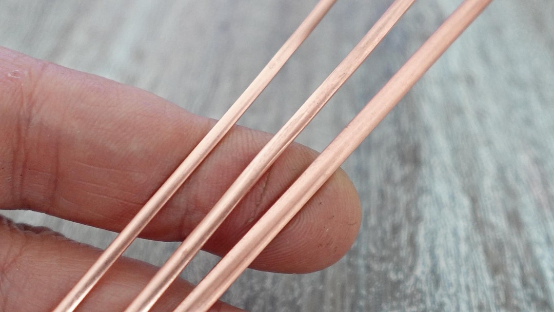 3 Ft, Rolled Half-round Wire. Decorative Wire for Jewelry Making ...