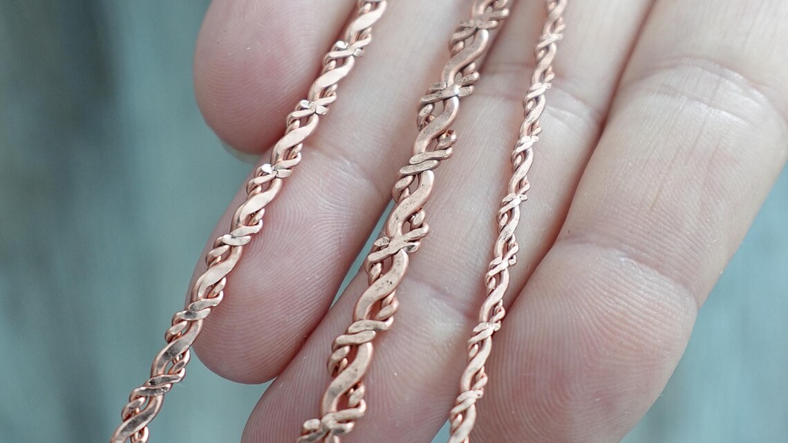 3 Ft, Twisted and Rolled Strip Wire of 2 Sizes. Decorative Wire for ...