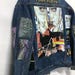 Vintage Denim Jacket With Psychedelic Rock-inspired Graphic – Iconic ...
