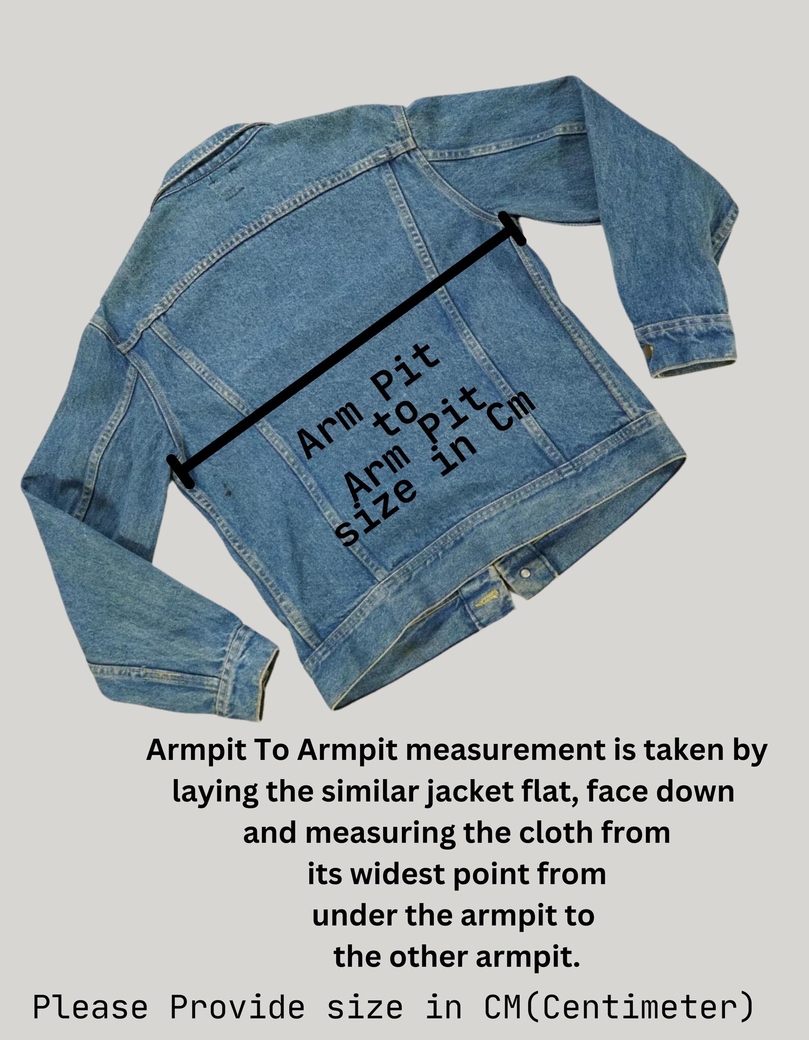 Vintage Denim Jacket With Custom Modern Icon Print - Upcycled Jean ...