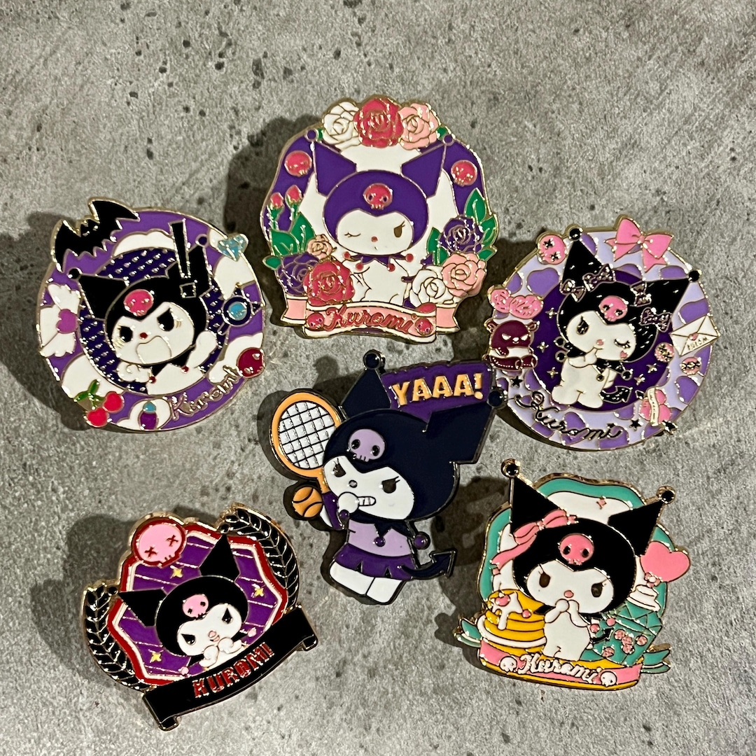 Kuromi Pin Badges for Kuromi Lover Different Type of Kuromi - Etsy UK