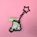 Invader Zim Gir Metal Star Keychain Clasp With Japanese Soda Charm - Etsy
