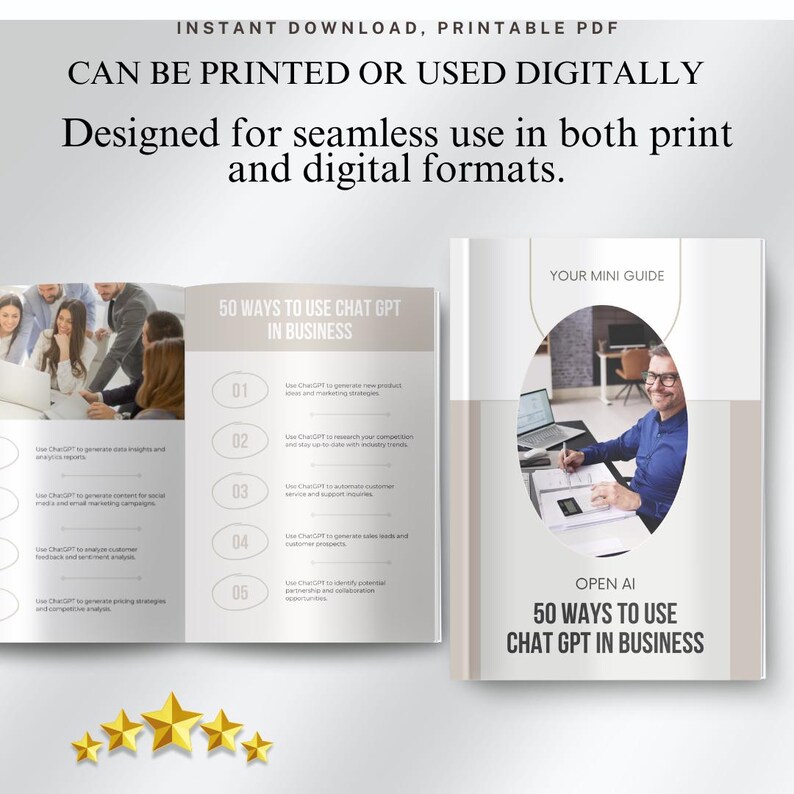 Chatgpt Business Guidebook, AI Implementation Tips, Business Strategy ...