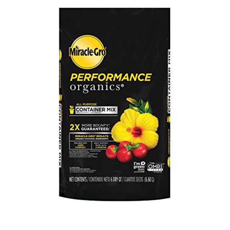 Miracle-gro Performance Organics All Purpose Container Mix - Etsy