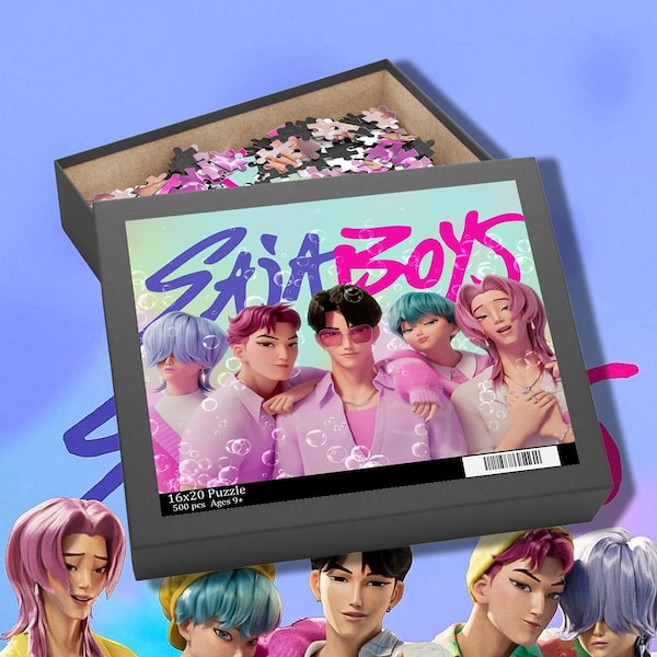 Kpop Demon Hunters Puzzle - Etsy