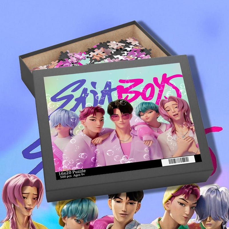 Kpop Demon Hunters Puzzle - Etsy