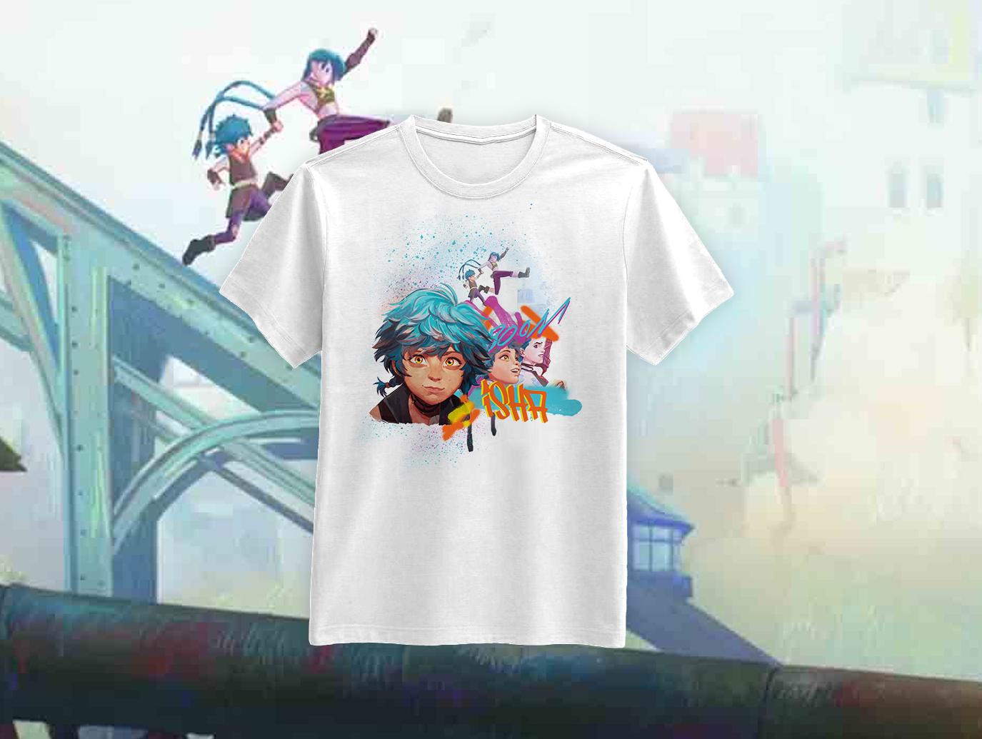 ISHA, League of Legends, Arcane, Vi, Powder, Jinx Unisex Heavy Cotton ...