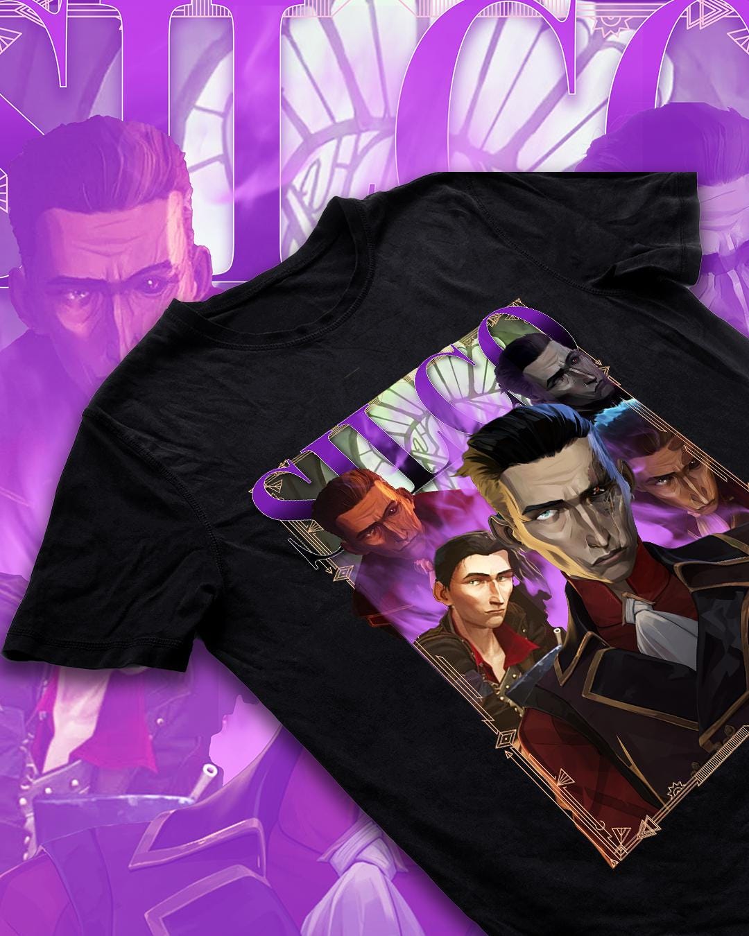 SILCO, League of Legends, Arcane, Vi, Powder, Jinx Unisex Heavy Cotton ...