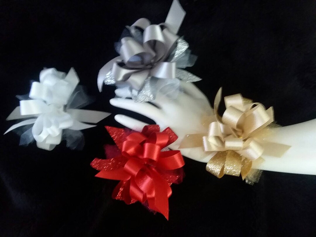 Premade Wrist Corsage Bases. Just Add Flowers and Go ! Weddings, Proms ...