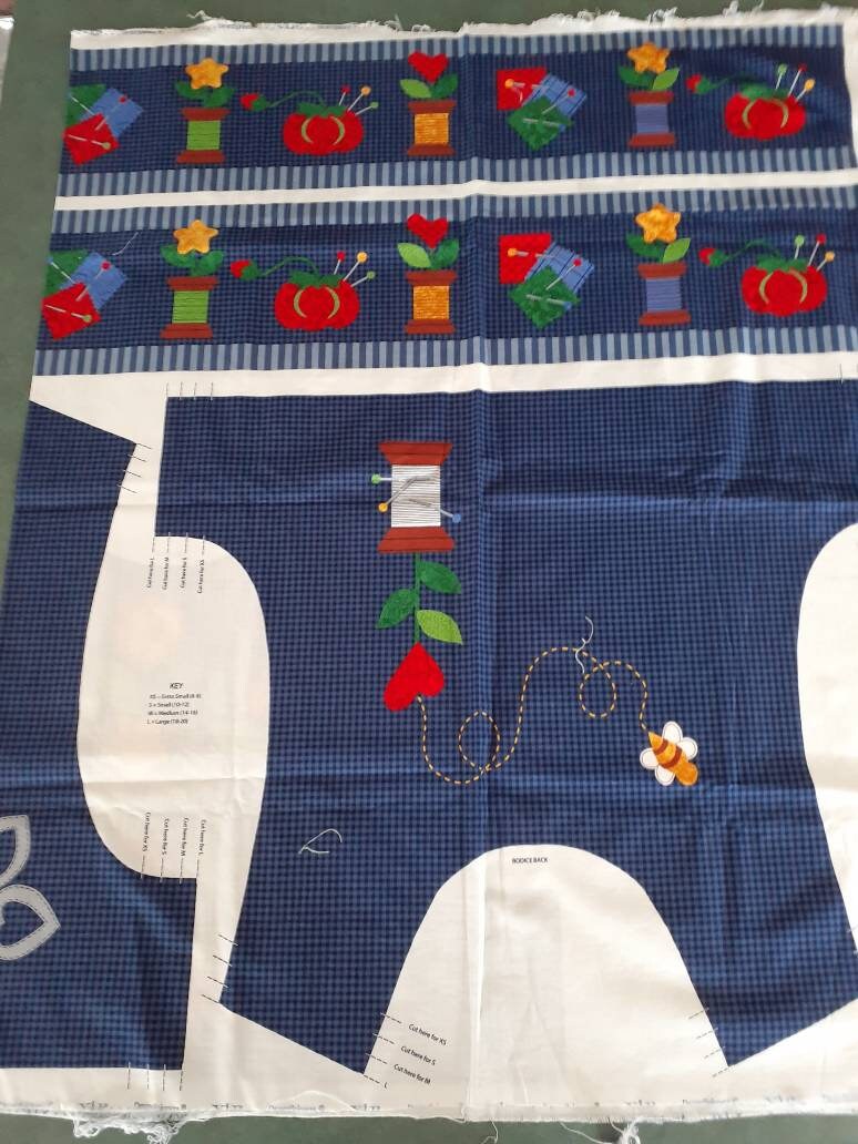 Pins and Needles Jumper Panel by VIP Cranston Print. Vintage 1980's 90 ...