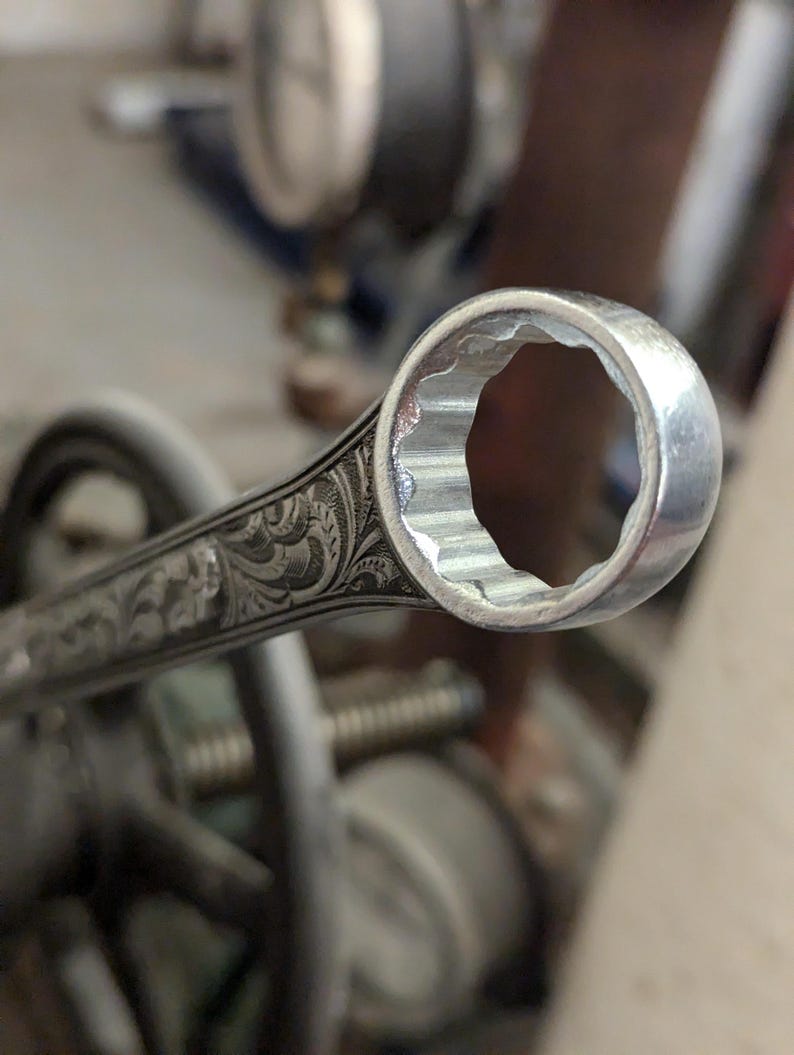 Custom Open End Wrench. Box Wrench - Etsy