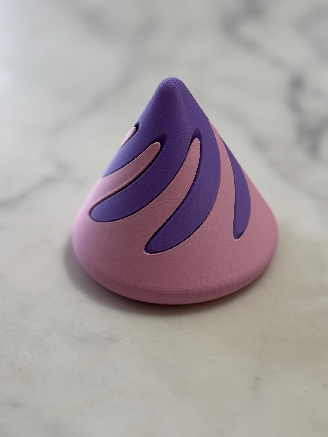 3D Printed Spiral Cone Fidget Toy for Kids - Etsy