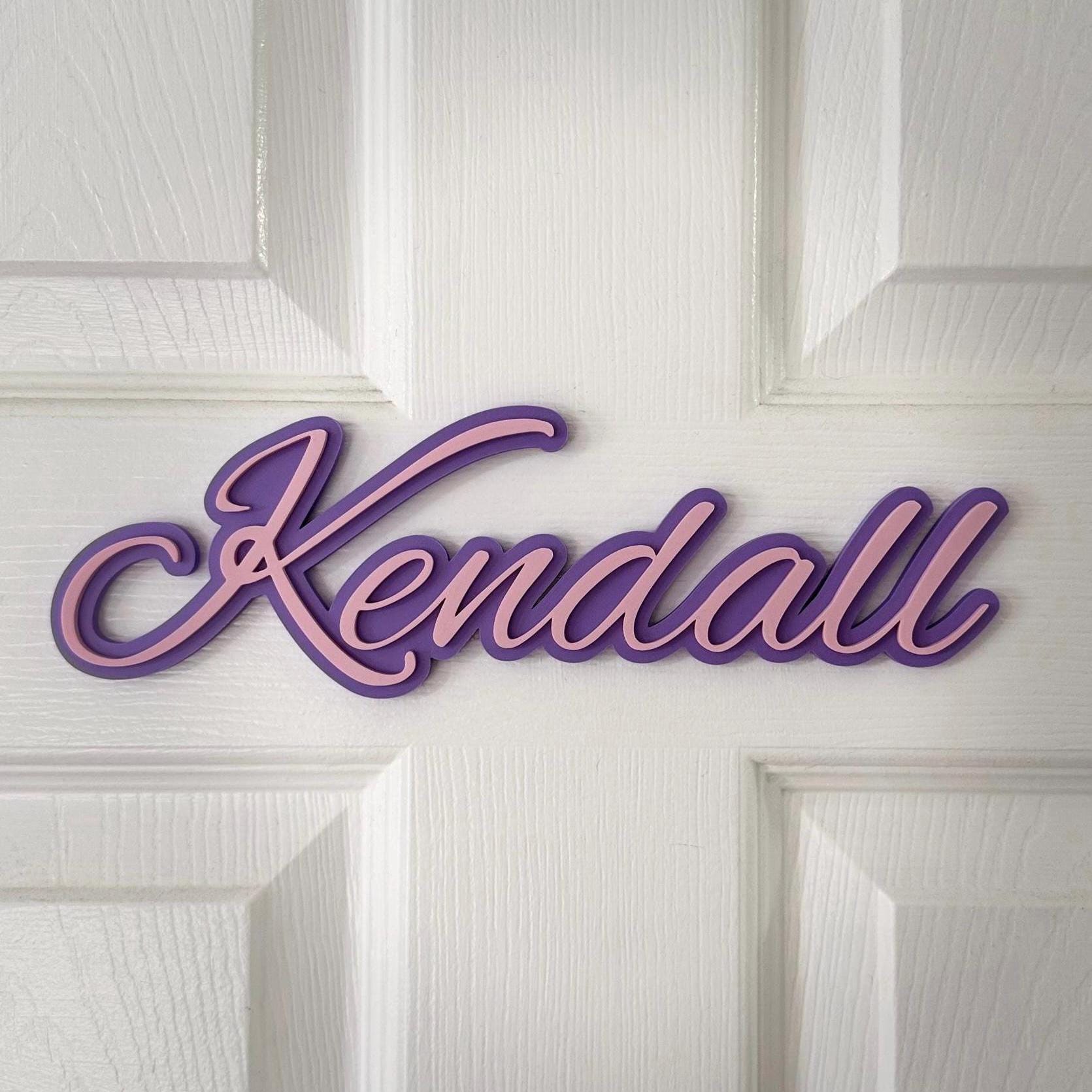 Custom Door Sign Name Sign Personalized Sign for Kids Room - Etsy