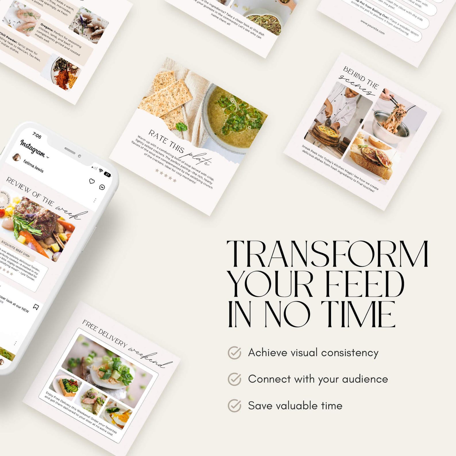 Food Instagram Post | Gourmet Recipes | Dietician Instagram Post ...