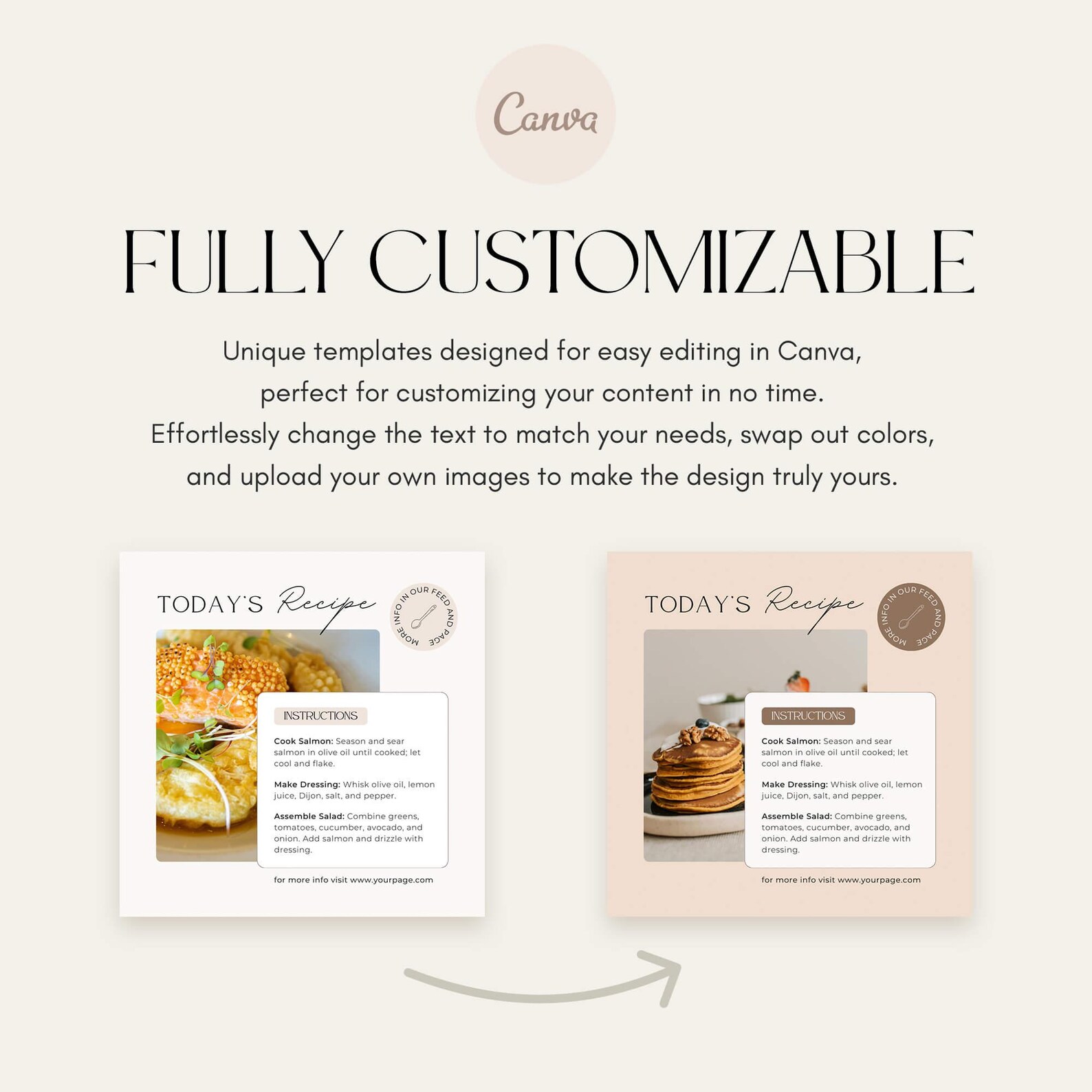 Food Instagram Post | Gourmet Recipes | Dietician Instagram Post ...