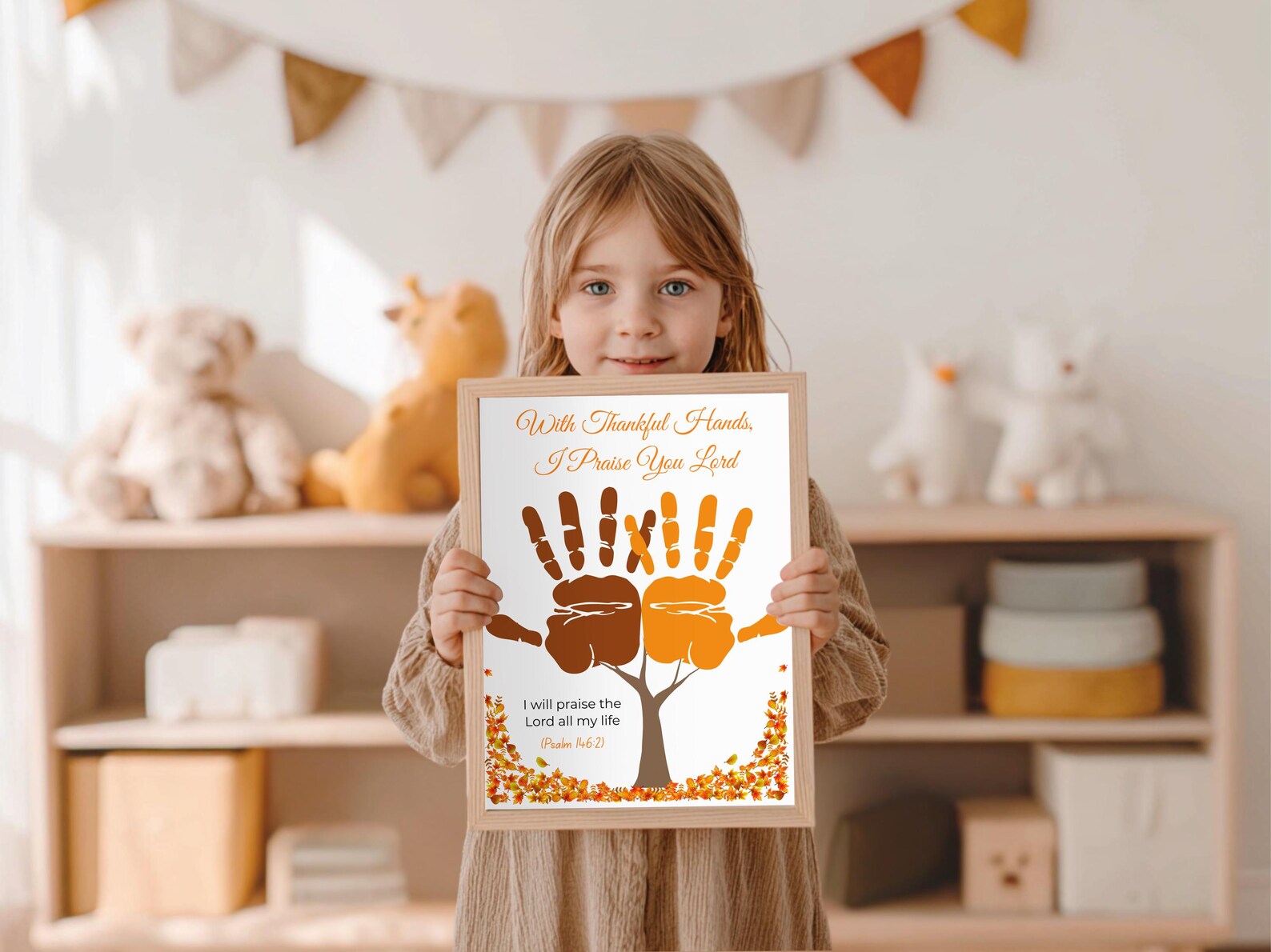 Christian Thanksgiving Crafts, Sunday School Handprint Activity, Sunday ...