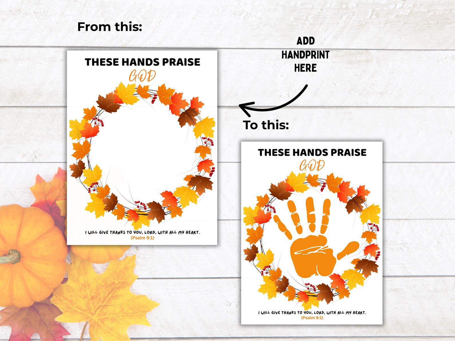 Christian Handprint Art, Preschool Sunday School Ideas, Fall Religious ...