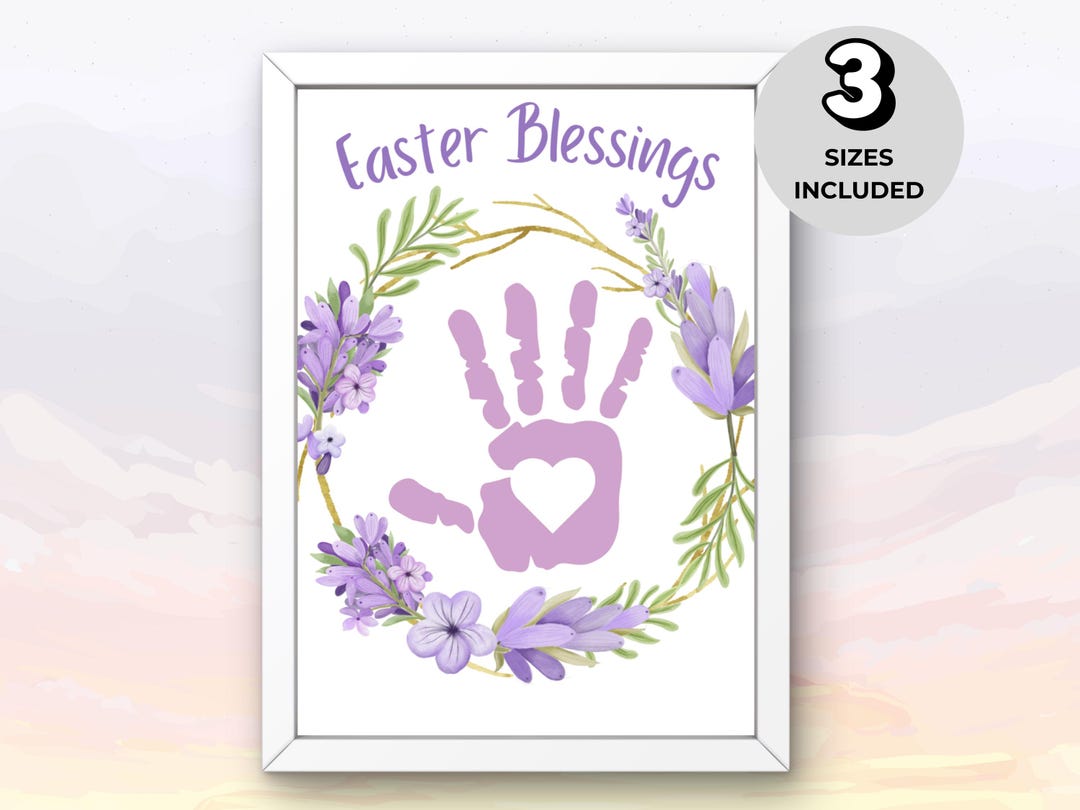 Christian Easter Handprint Art, Christian Preschool, Sunday School ...