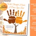 Christian Thanksgiving Crafts, Sunday School Handprint Activity, Sunday ...