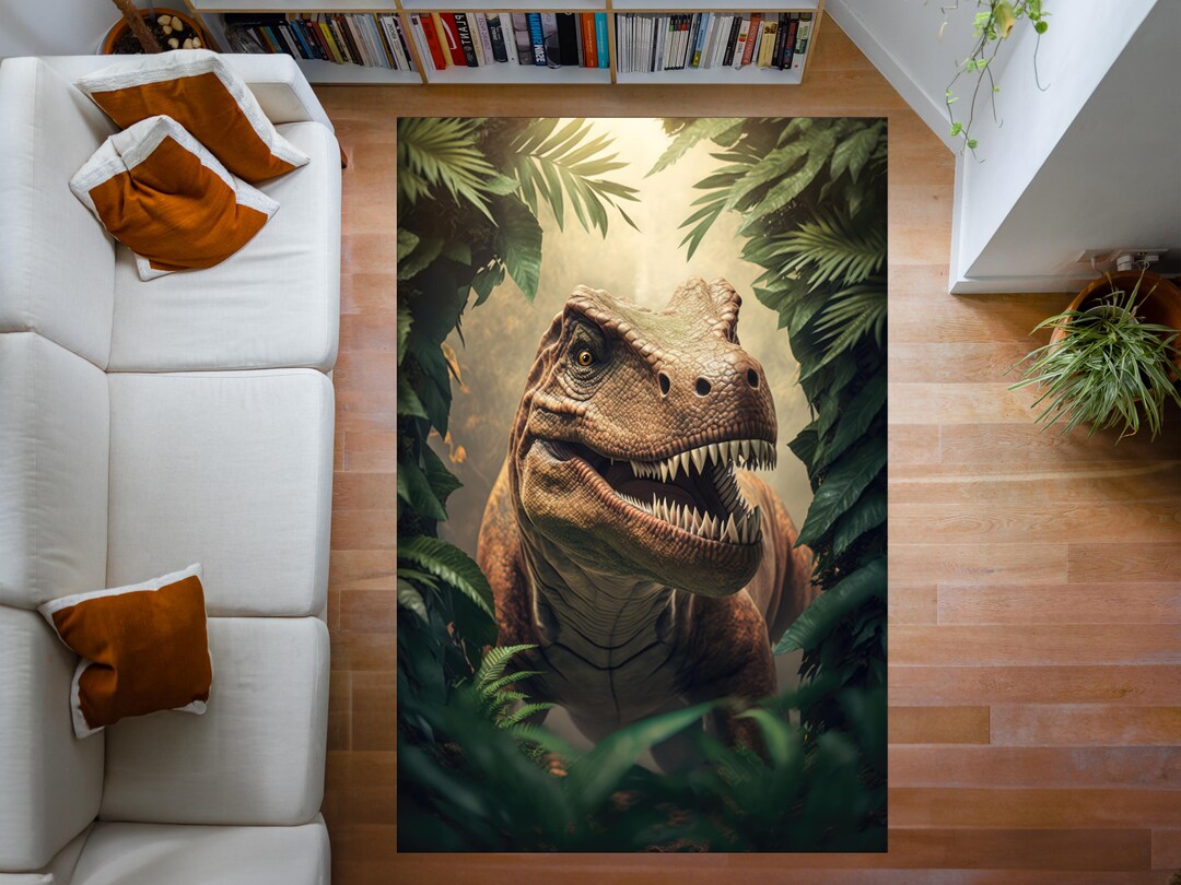 Dinosaur Rug, Dinosaur Fossil Rug, Dinosaur Carpet, Dinosaur Pattern ...