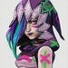 Jinx the Arcane Heroes Cross Stitch Chart, League of Legends Characters ...