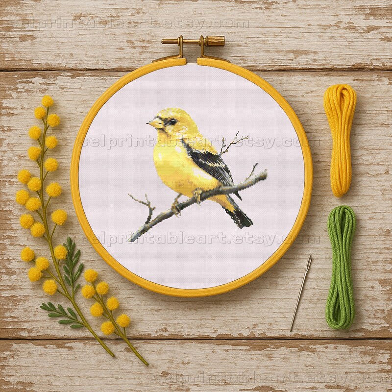 Yellow Black Nature Canvas - Etsy