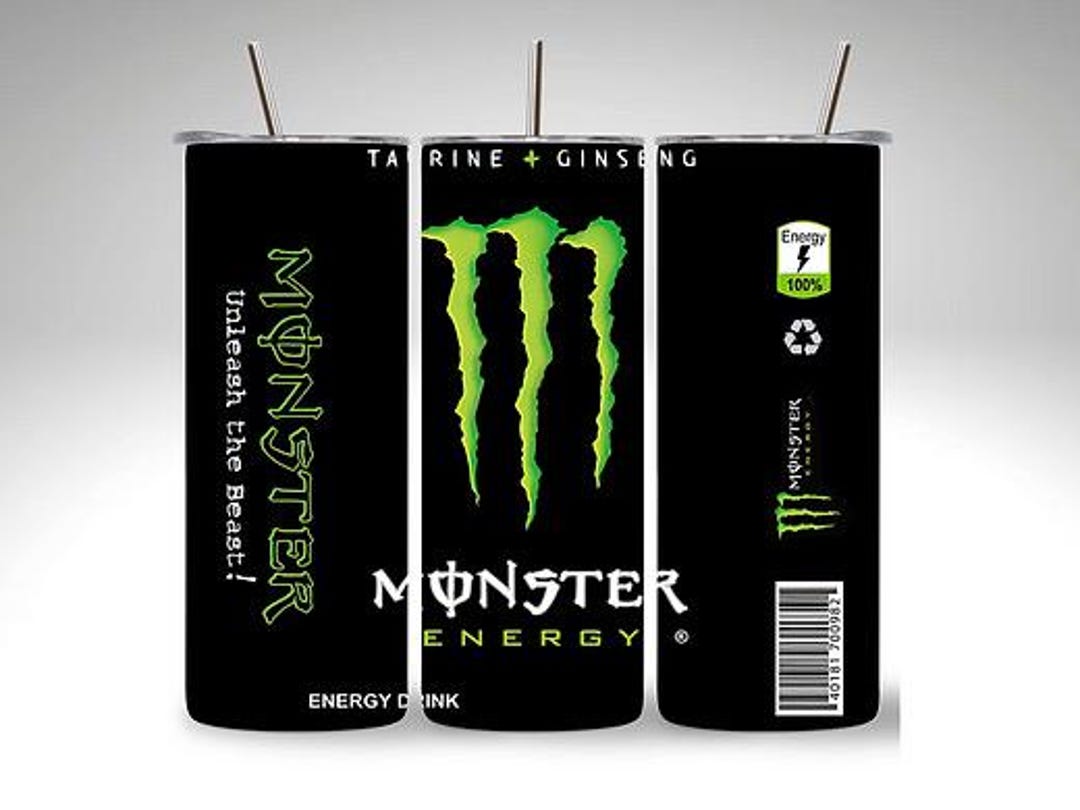 Monster Energy Various Designs Custom Designed 20oz Tumbler With Metal ...