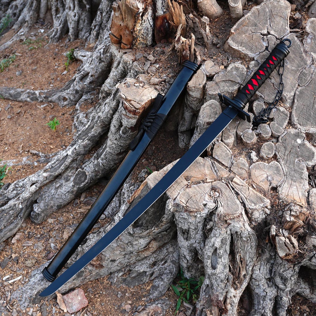 Handcrafted Zangetsu Sword, Ichigo Sword Replica, Anime Cosplay Sword ...