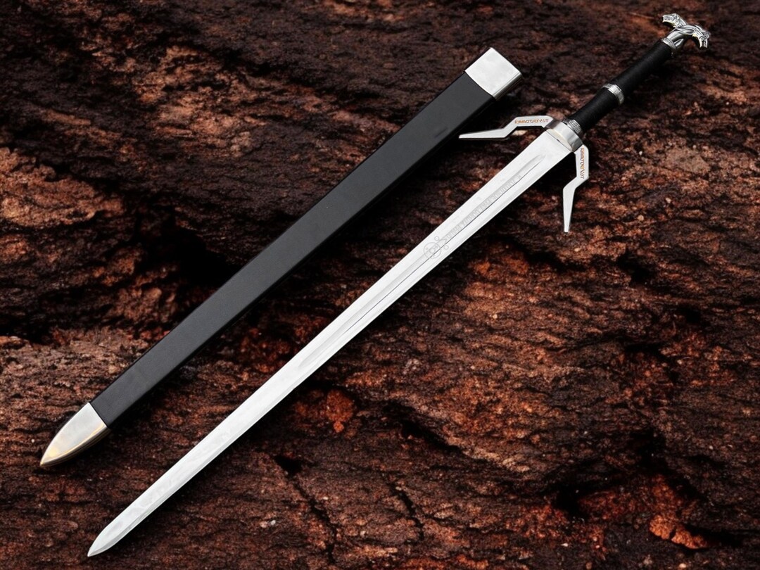 Handmade Witcher 3 Sword Master Sword OF Geralt of Rivia Feline Steel ...