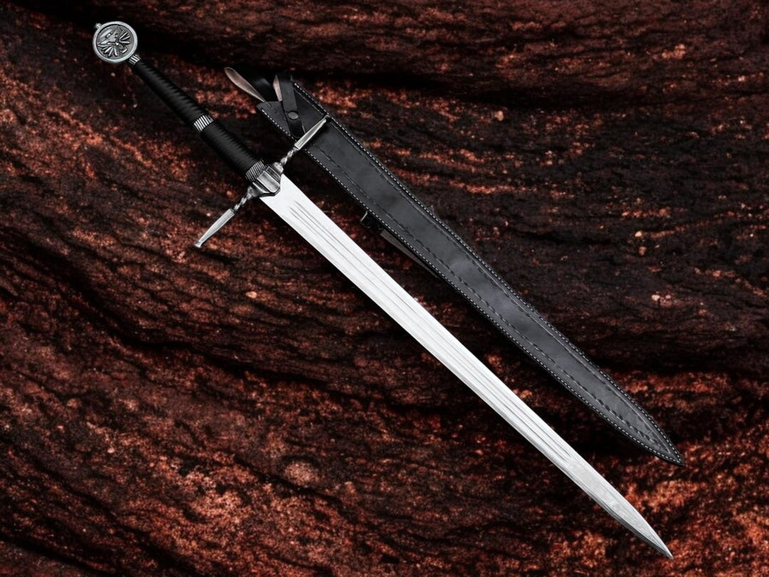Handmade Witcher 3 Sword Master Sword OF Geralt of Rivia Feline Steel ...