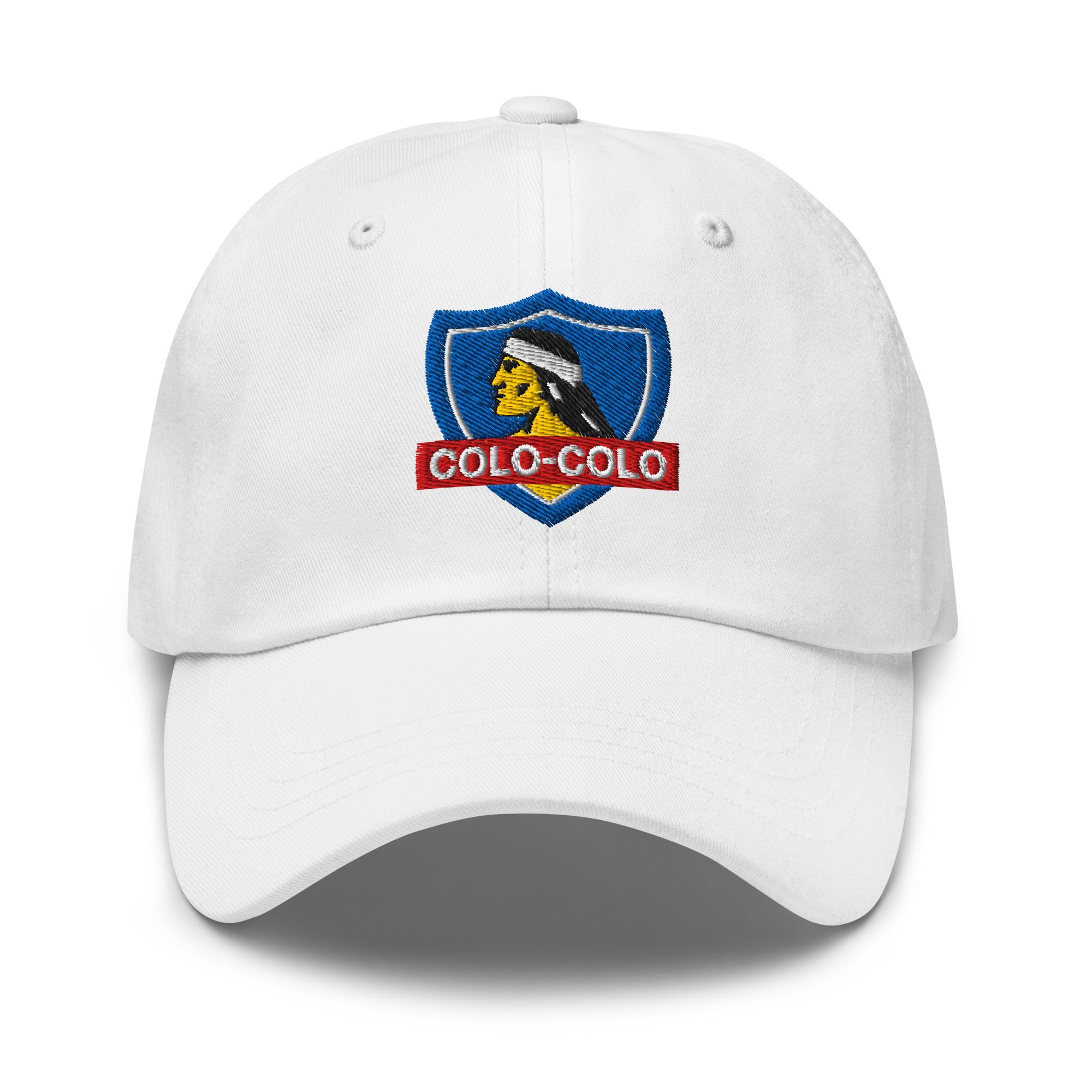 Colo Colo Chile Minimalist Design Embroidered Dad Hat Soccer Football ...
