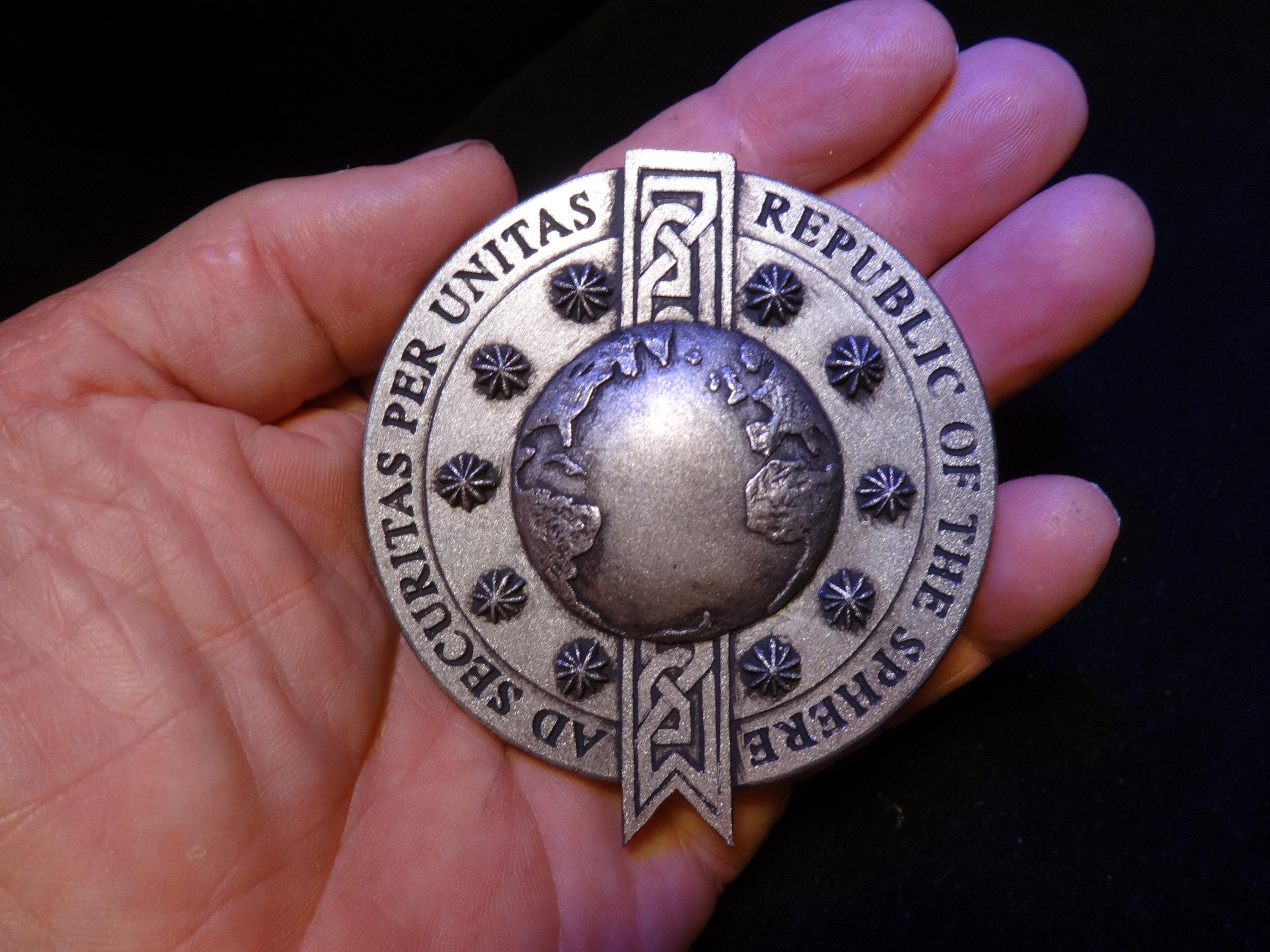 Battletech Inner Sphere Badge Pin - Etsy