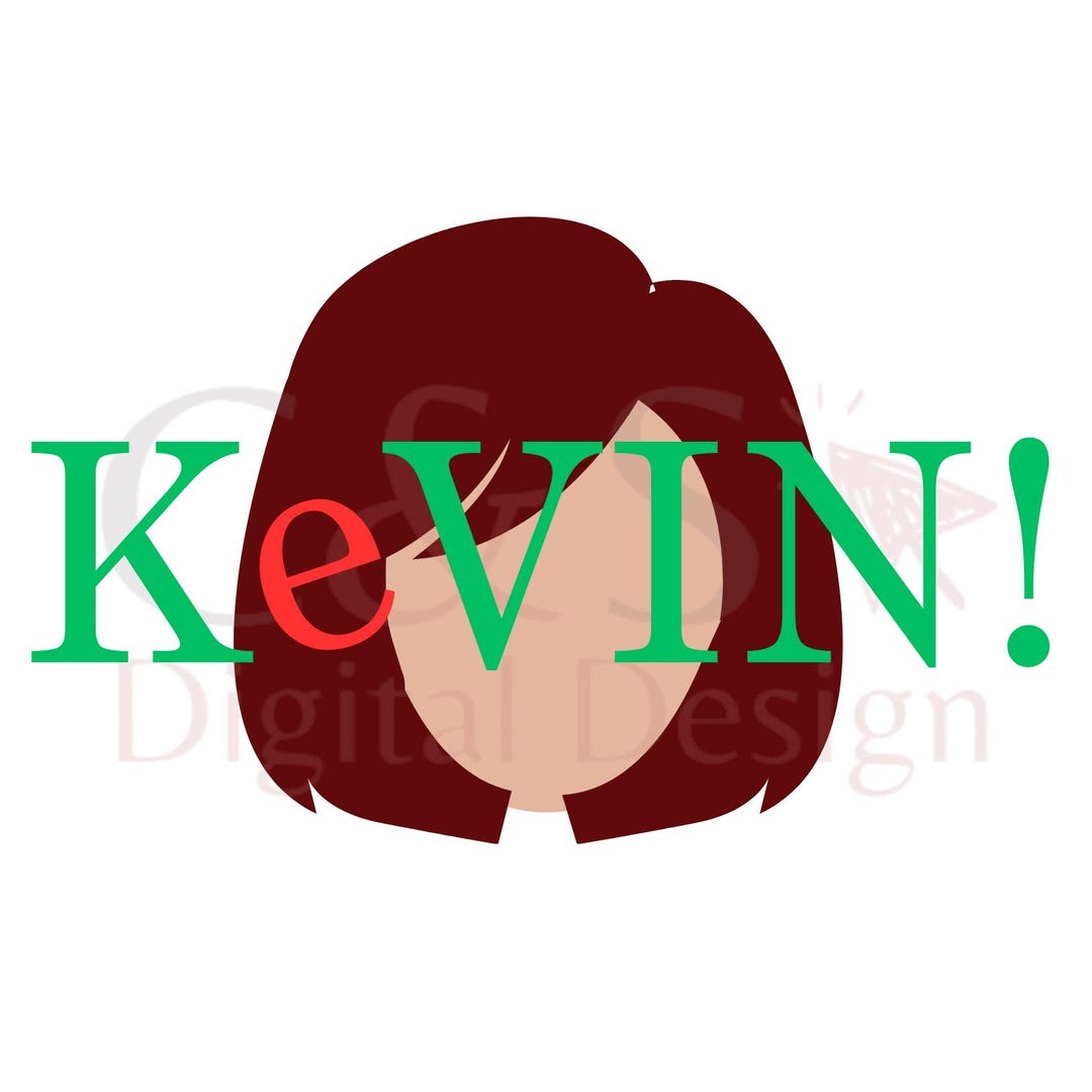 KEVIN home Alone Themed SVG - Etsy