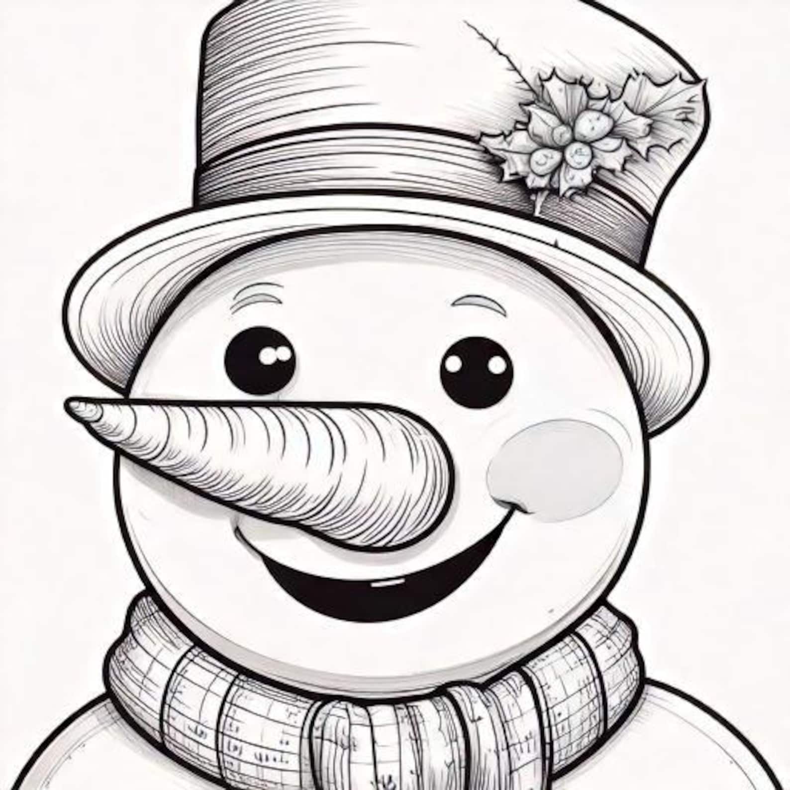 Kids Christmas Coloring Fun: Festive Holiday Printouts! 5 Images! - Etsy