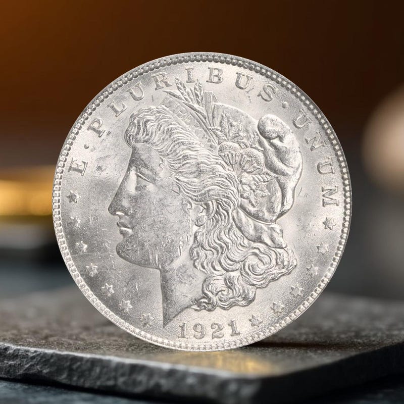 1921 Silver Dollar - Etsy