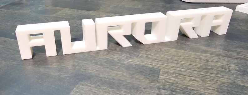 Custom 3d Printed Name Plate - Etsy