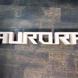 Custom 3d Printed Name Plate - Etsy