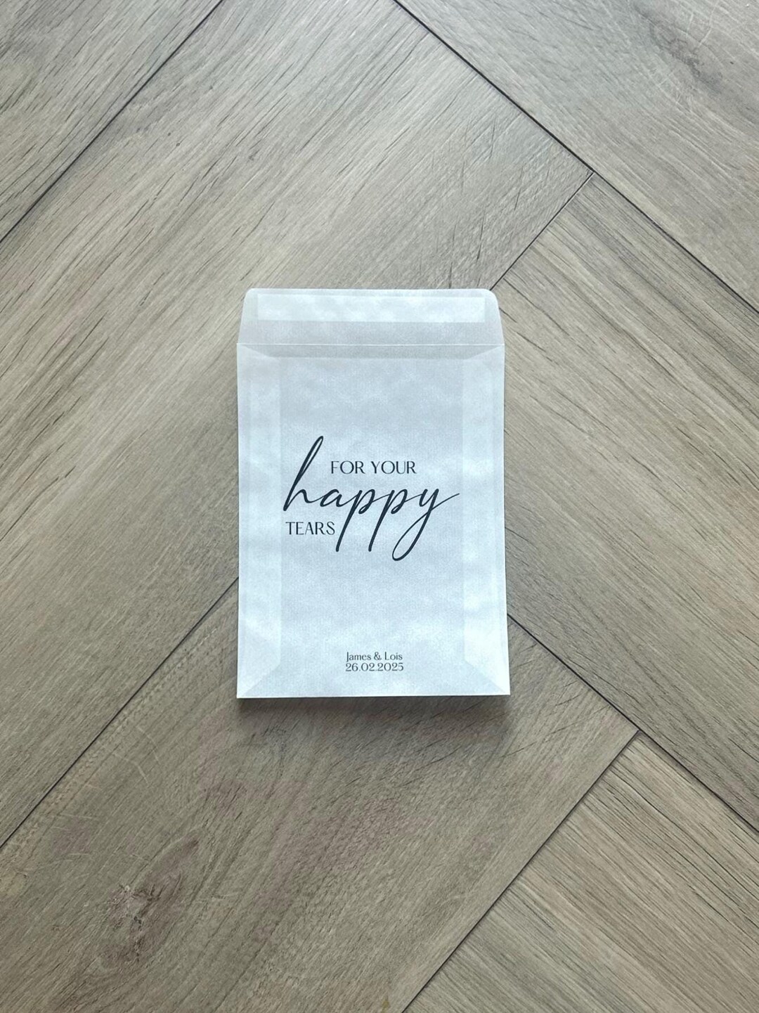 Personalised Wedding Tissues Packs Personalised Wedding Favours Any ...