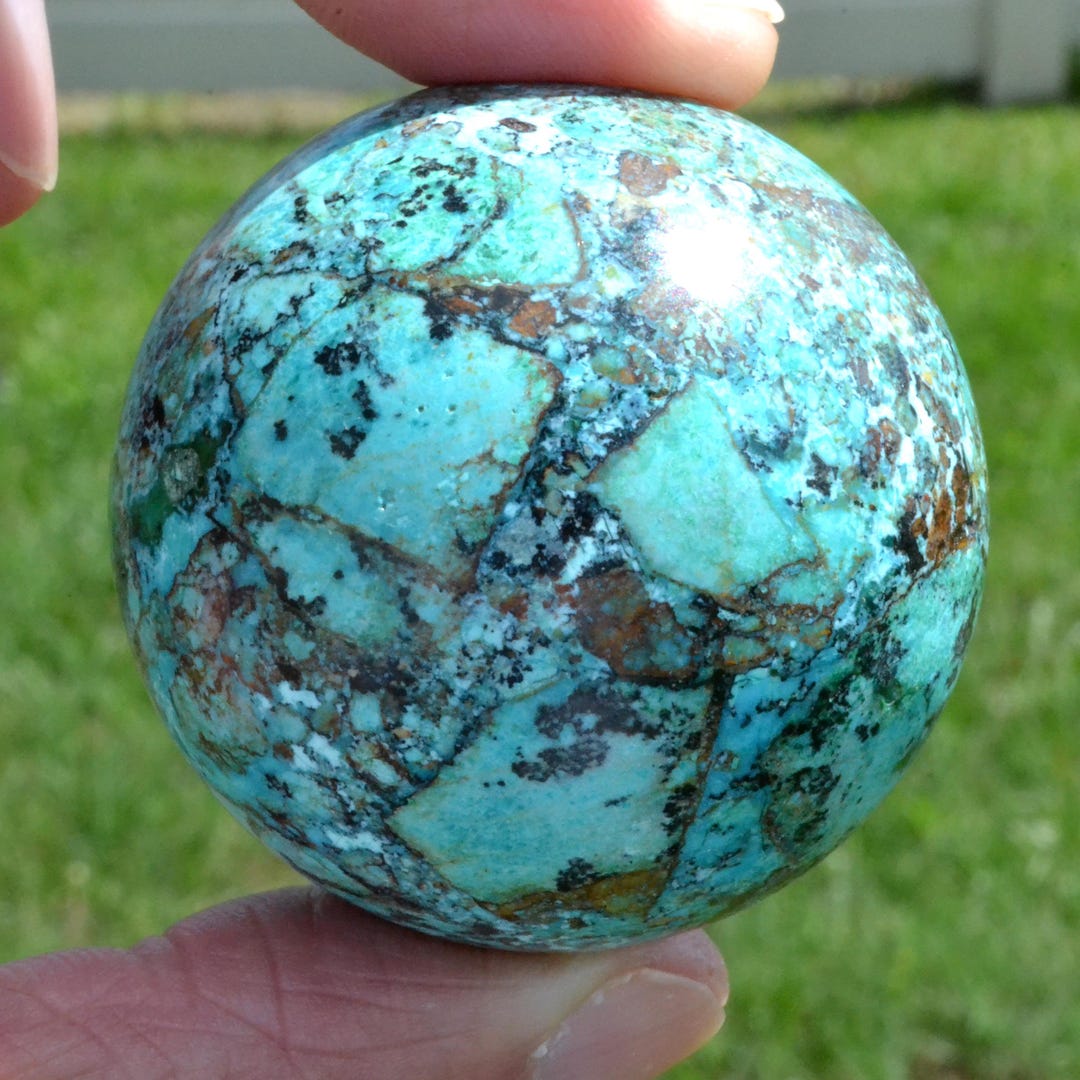 Shattuckite Turquoise With Chrysocolla - High Vibrational - #93 - Etsy