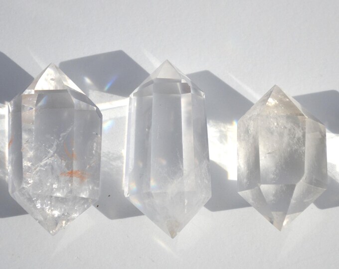 Double Terminated Quartz Points - Etsy