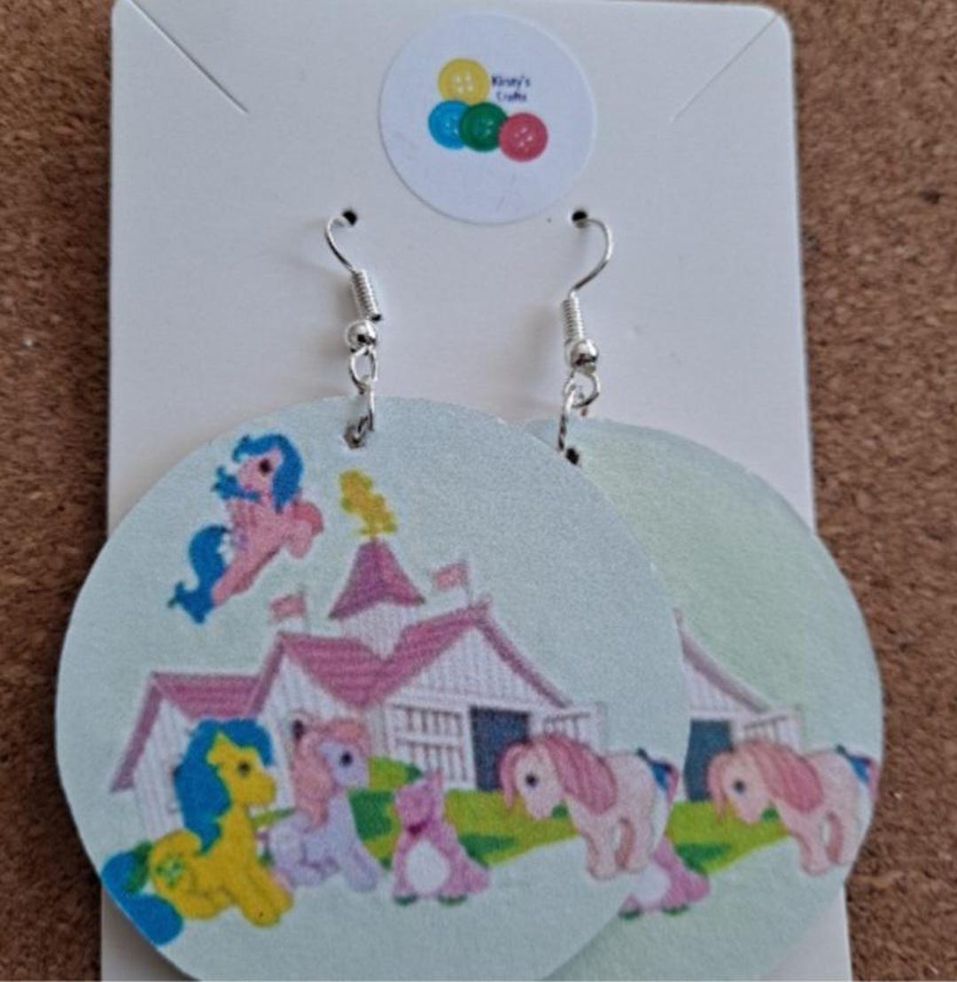 My Little Pony Earrings in Many Different Designs - Etsy
