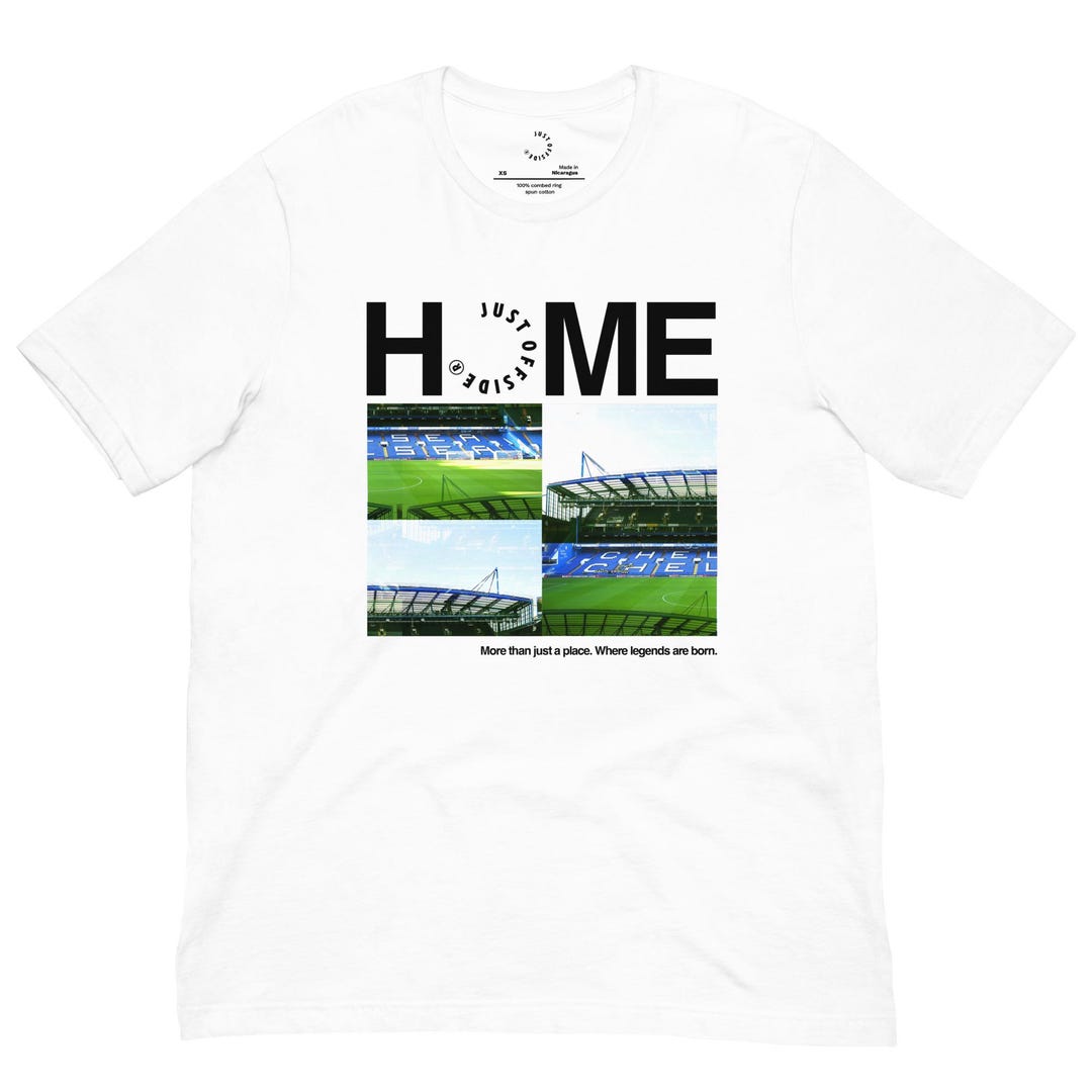 Chelsea T-shirt Home (white) | Retro T-shirt Merch - Etsy