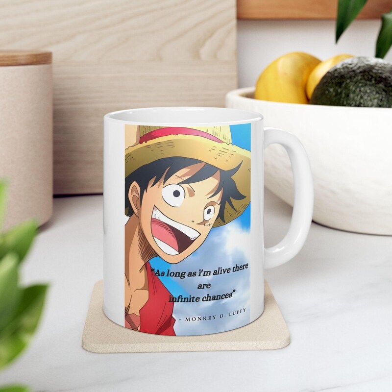 Luffy One Piece Cup - Etsy